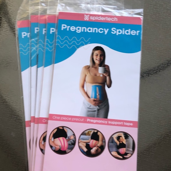 Spidertech | Accessories | Nwt Spidertech Pregnancy Spider Support Tape 5 Sealed Packages Tape ...